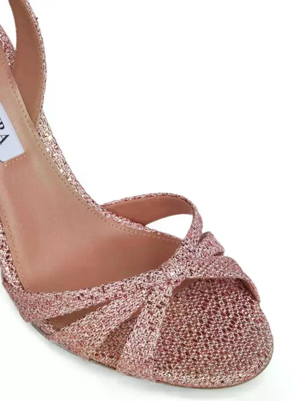 AQUAZZURA Crossover Strap Stiletto Pumps