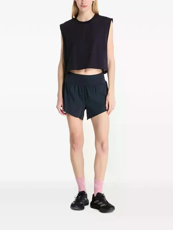 CIELE Ortank Cropped Tank Top - Black