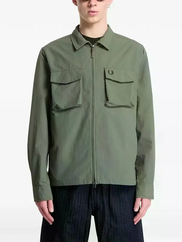 Fred Perry Logo-detail Overshirt