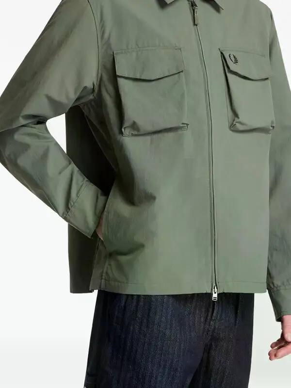 Fred Perry Logo-detail Overshirt