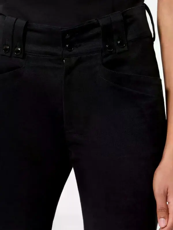 Isabel Marant Étoile Birdy Cotton Twill Skinny Fit Pants