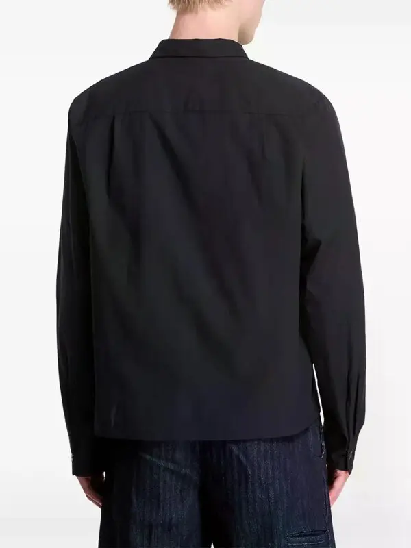 Fred Perry Embroidered Logo Poplin Zip-up Jacket