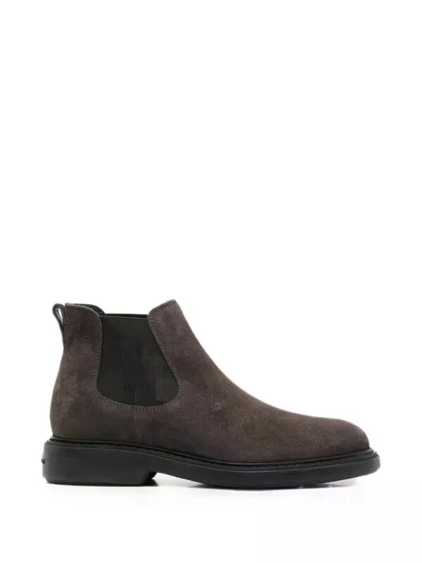 Hogan Suede Chelsea Boots