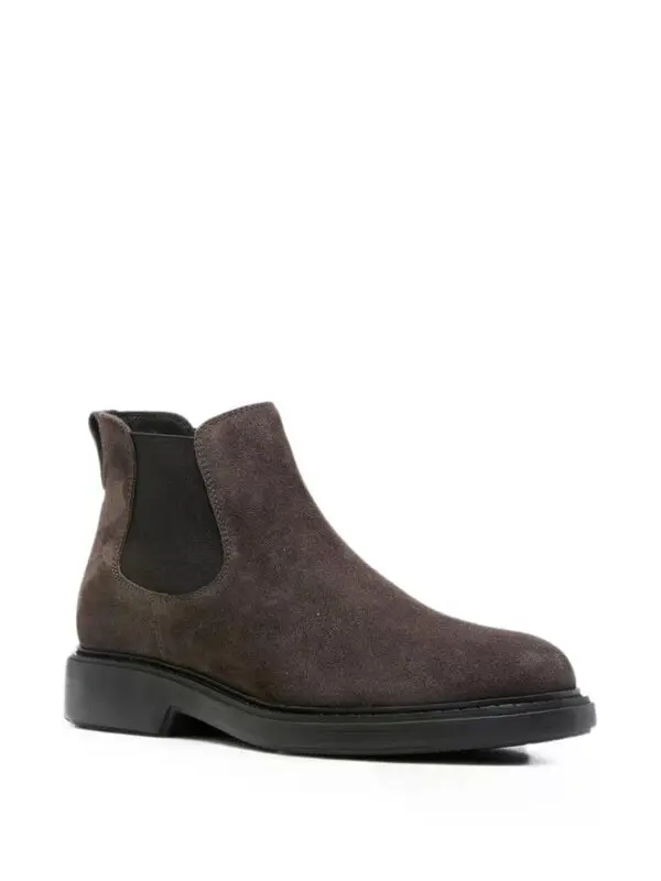 Hogan Suede Chelsea Boots