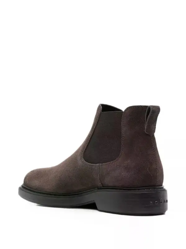 Hogan Suede Chelsea Boots