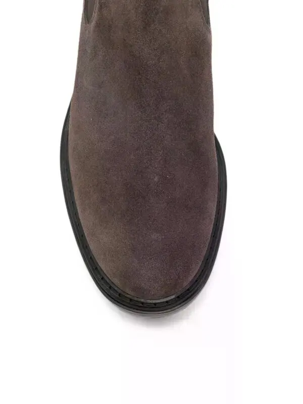 Hogan Suede Chelsea Boots
