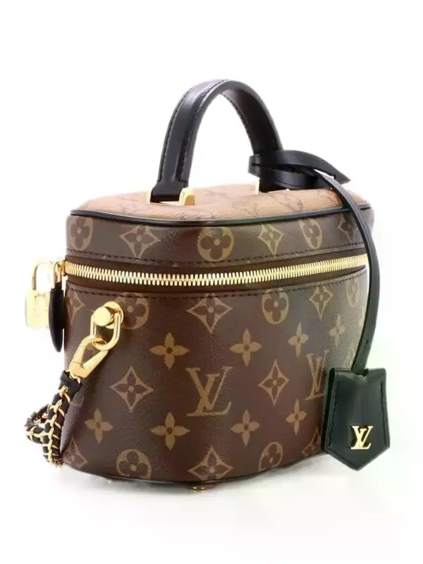 LOUIS VUITTON Reverse Monogram Canvas Pm Satchel