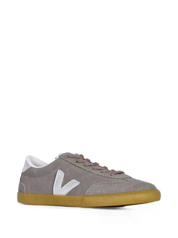 VEJA Volley Suede Lace-up Sneakers - Grey