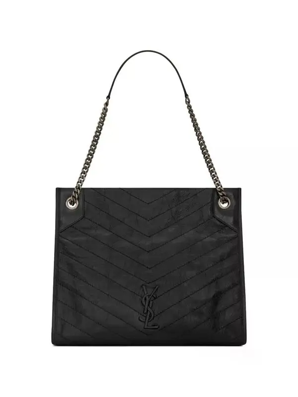 Saint Laurent Niki Leather Tote Bag