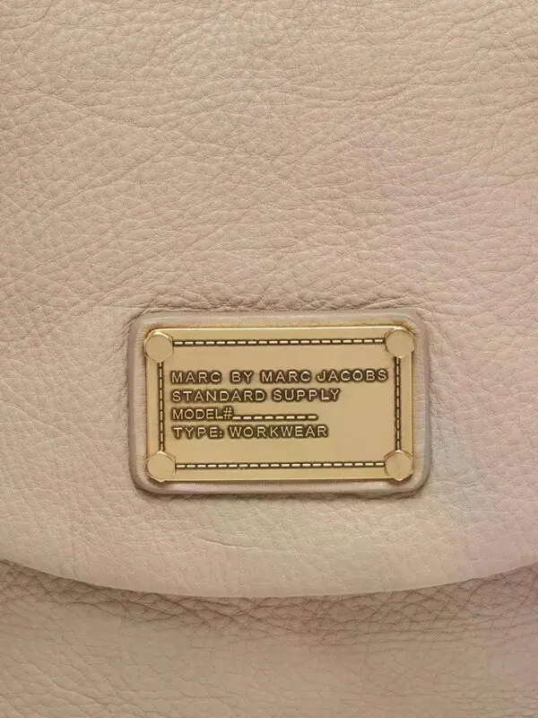 Marc Jacobs Leather Backpack With Buckle Straps
