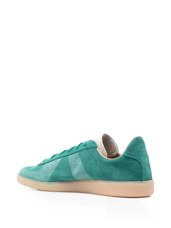 Adidas Bw Army Decon Suede Panelled Sneakers - Green