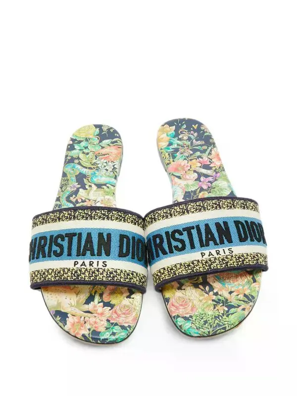 Dior Dway Flat Sandals