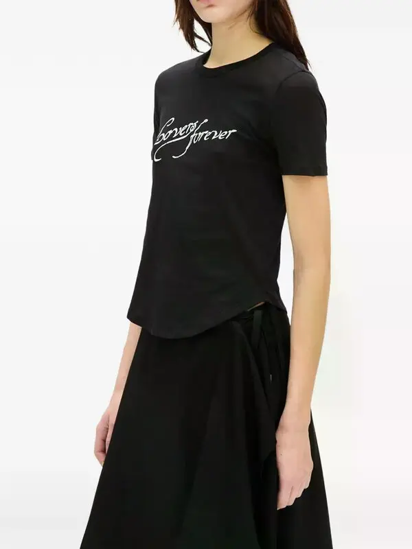 ANN DEMEULEMEESTER Short Sleeve Graphic T-shirt