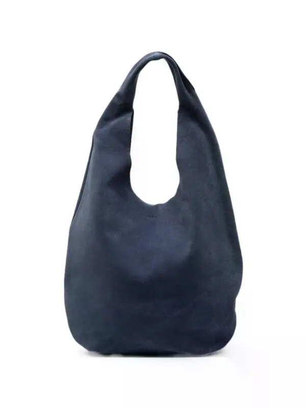 A.p.c. Suede Shoulder Bag - Blue