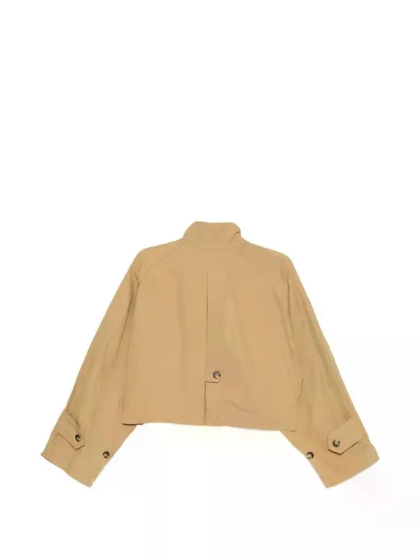 Helmut Lang Raglan-sleeve Button-up Jacket