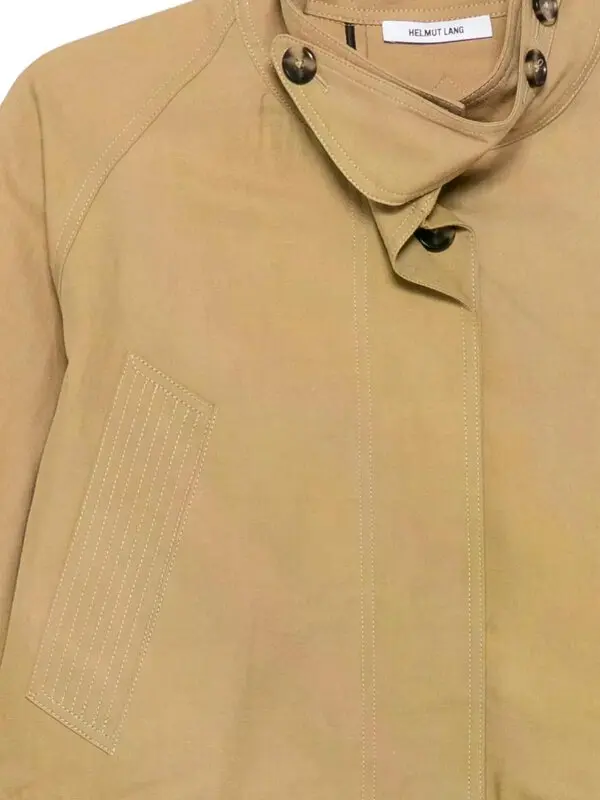 Helmut Lang Raglan-sleeve Button-up Jacket