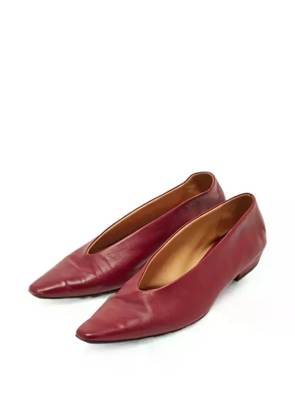 Bottega Veneta Leather Ballet Flats