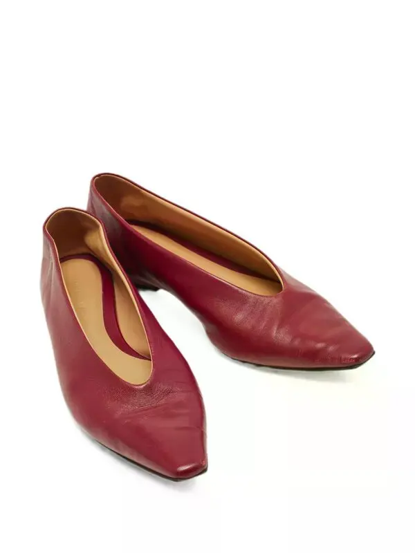 Bottega Veneta Leather Ballet Flats