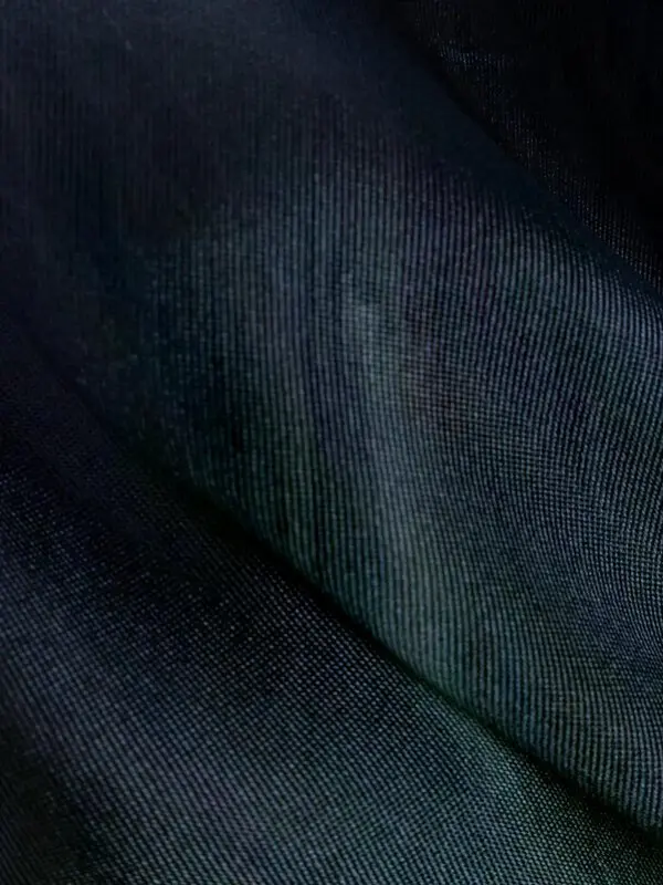 FERRAGAMO Logo-debossed Silk Pocket Square - Blue