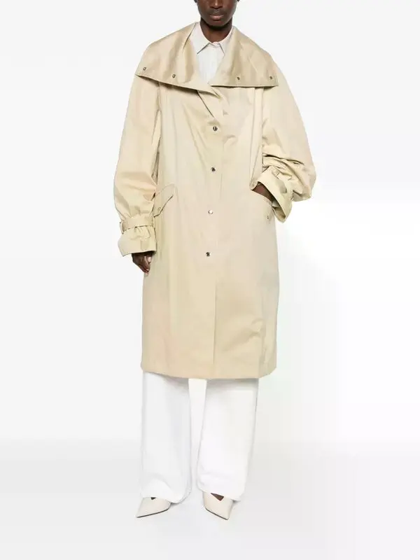 TOTEME Oversized Spread-collar Trench Coat