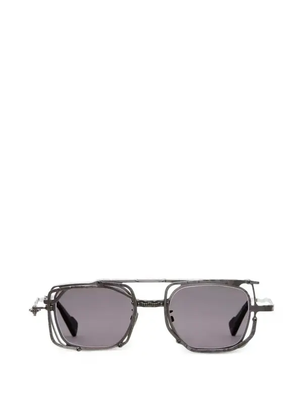 KUBORAUM Geometric-frame Sunglasses - Grey