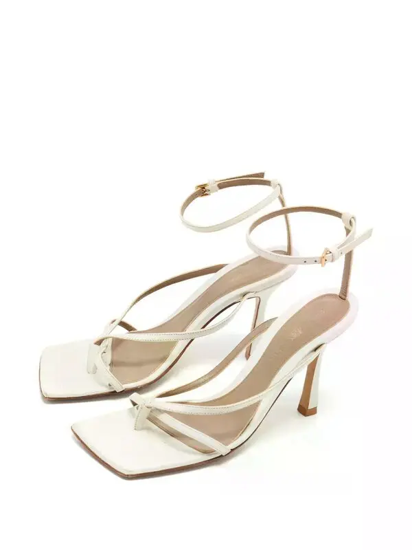 Bottega Veneta Stretch Square-toe Sandals