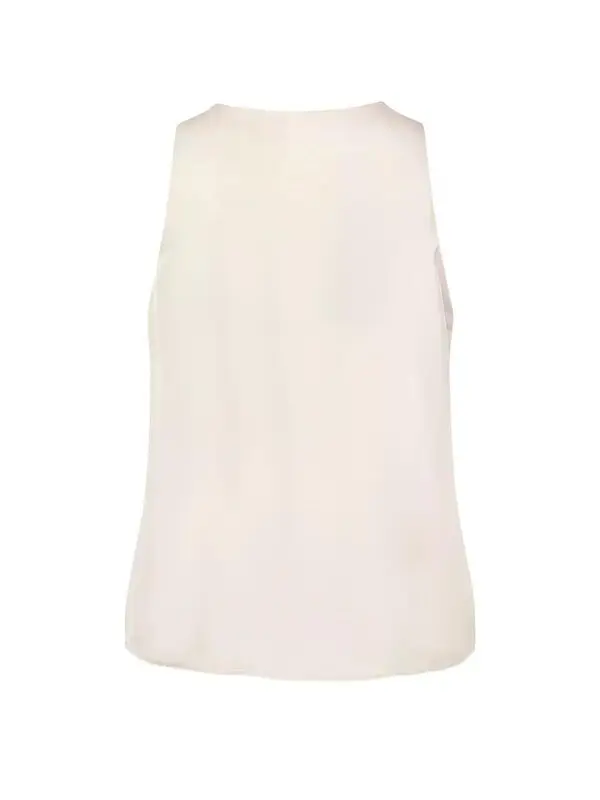BETTY BARCLAY Sleeveless Layered Satin Blouse