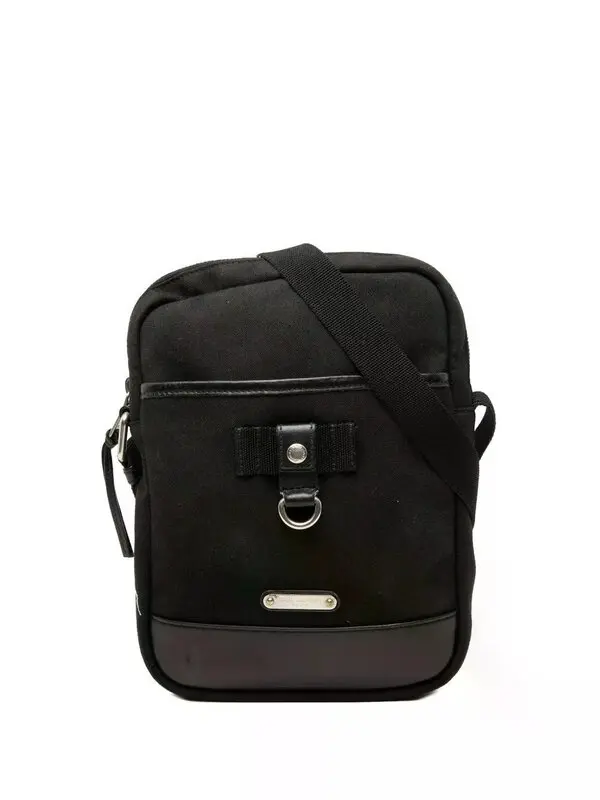 Saint Laurent Canvas Crossbody Bag - Black