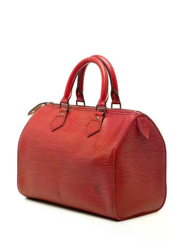 LOUIS VUITTON Epi Speedy 25 Boston Bag - Red