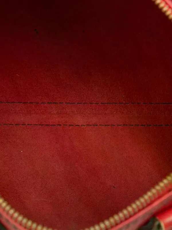 LOUIS VUITTON Epi Speedy 25 Boston Bag - Red