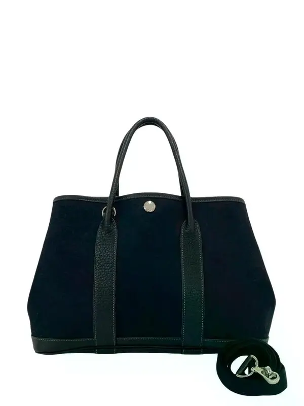 Hermès Garden Party Tpm Handbag - Black