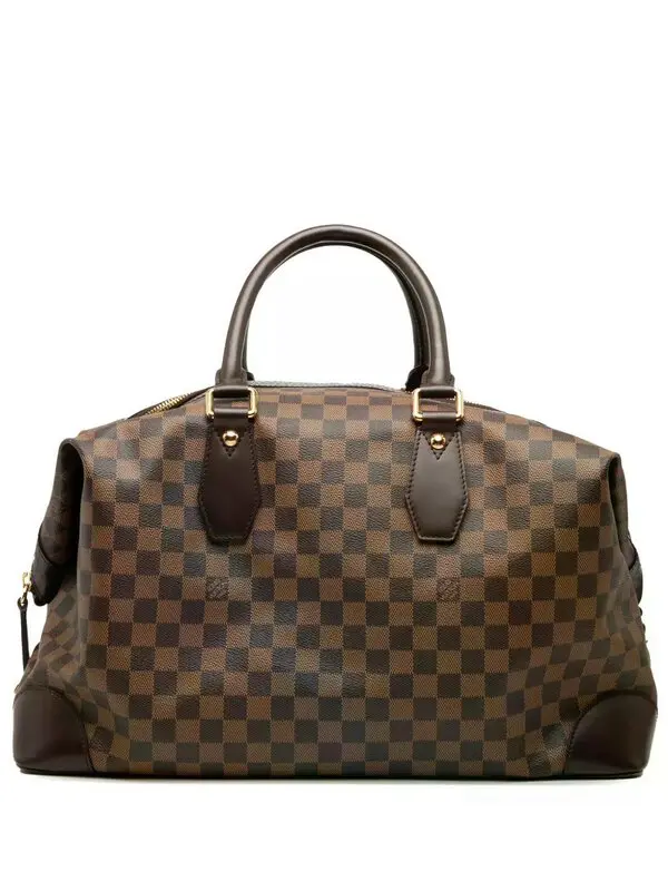 LOUIS VUITTON Damier Ebene Vaslav Travel Bag