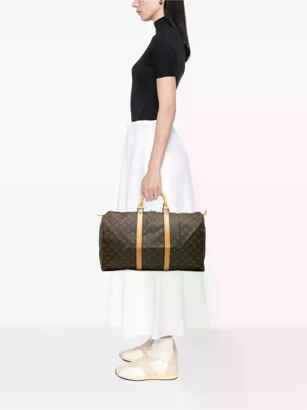 LOUIS VUITTON 1996 Monogram Keepall 50 Travel Bag