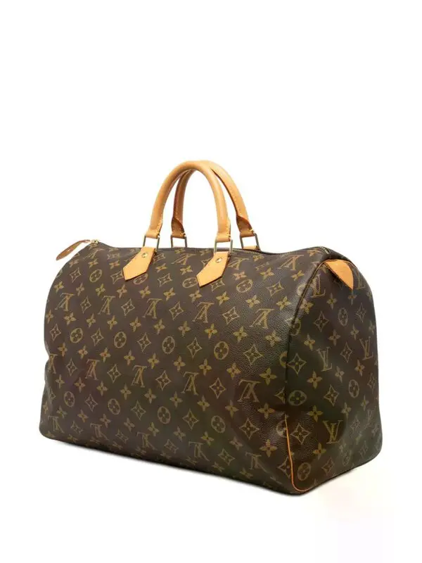 LOUIS VUITTON Monogram Speedy 40 Boston Bag