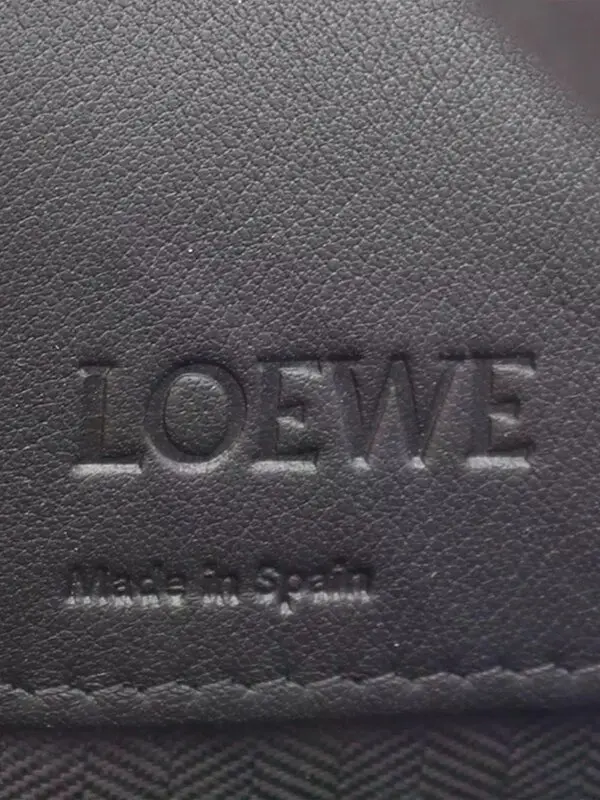 Loewe Hammock Flip Bag Satchel - Black