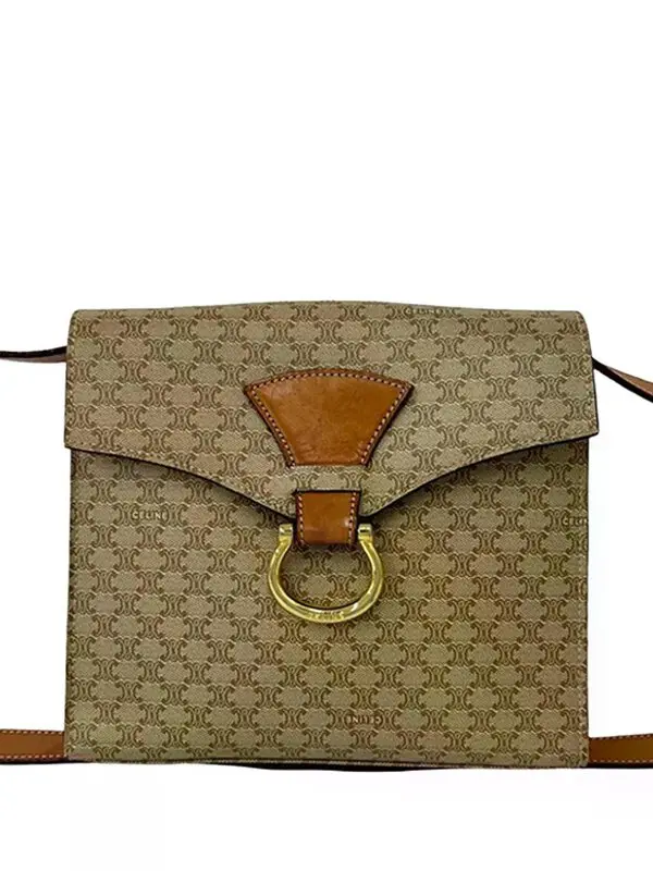 Celine Macadam Crossbody Bag - Neutrals