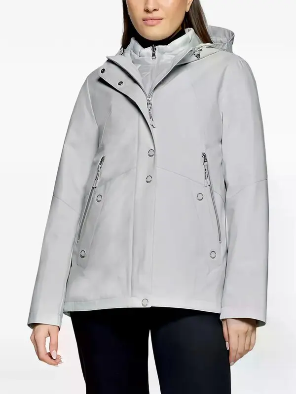 BETTY BARCLAY Hooded Zip-fastening Jacket