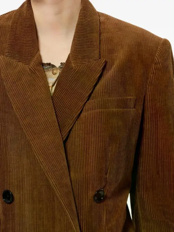 MARANT ETOILE Corduroy Double-breasted Jacket
