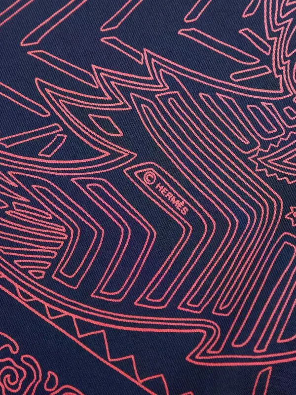 Hermès 2000-2026 Legende Kuna Peuple De Panama Silk Scarf 90 Scarves
