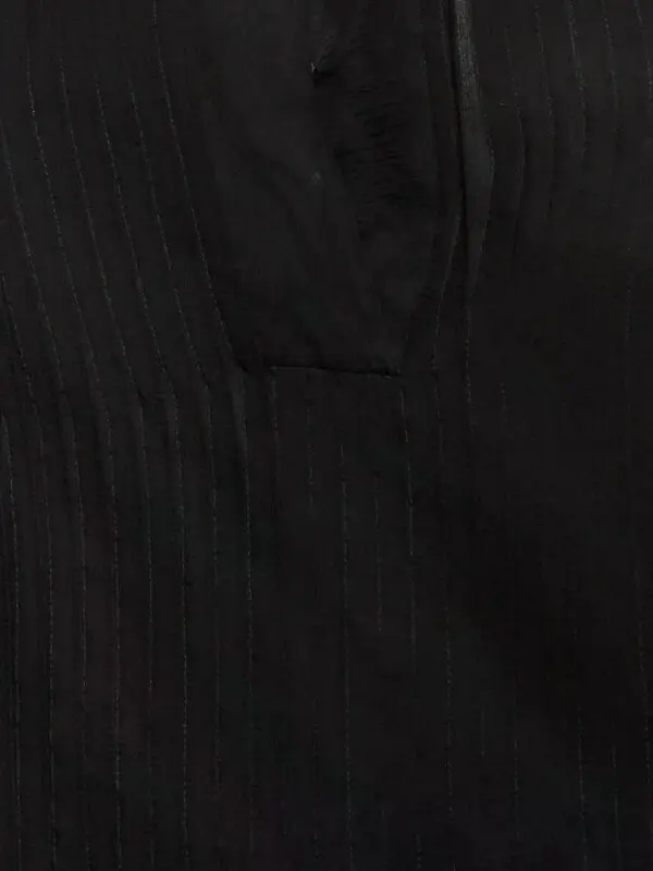 Chloé Pleated Silk Mini Dress