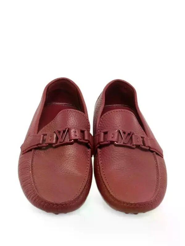 LOUIS VUITTON Monte Carlo Buckle Loafers - Red