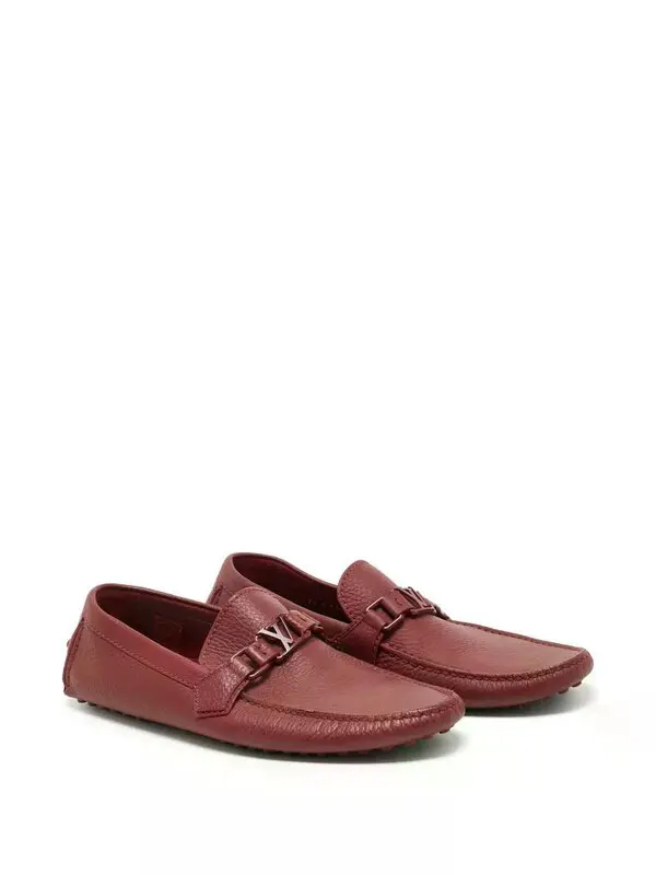 LOUIS VUITTON Monte Carlo Buckle Loafers