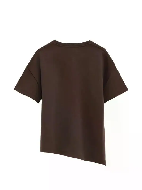 Loewe Asymmetric T-shirt - Brown