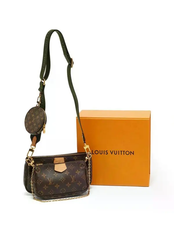 LOUIS VUITTON Monogram Shoulder Bag - Brown