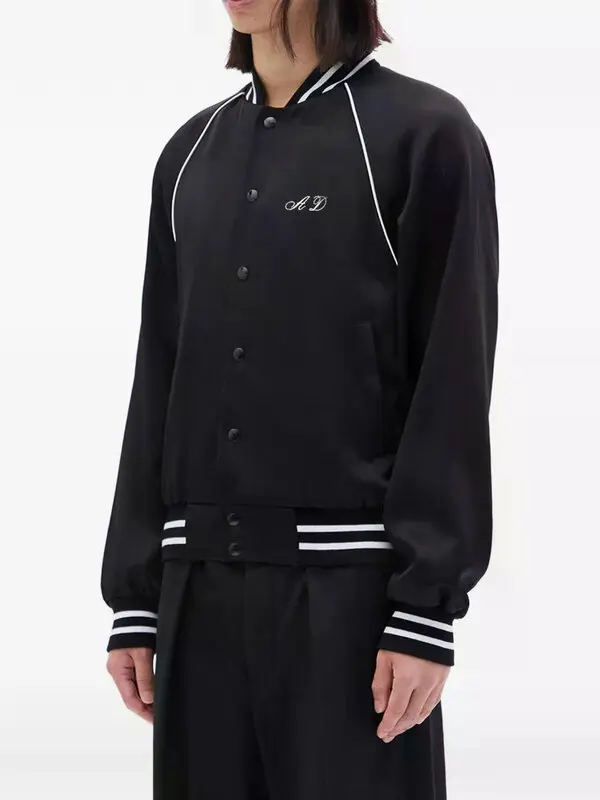 ANN DEMEULEMEESTER Lovers Forever Raglan-sleeve Bomber Jacket