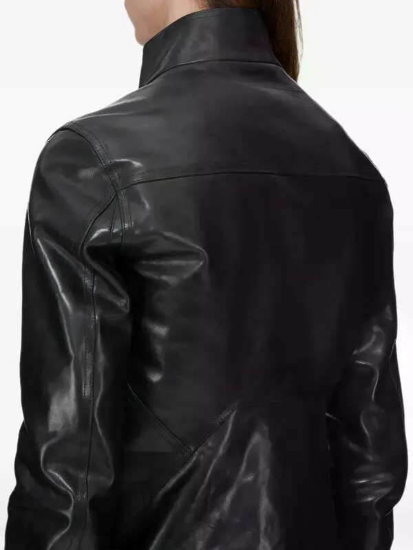 Rick Owens Padded Leather Jacket