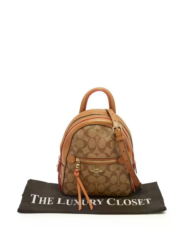 COACH VINTAGE Andi Signature Monogram Backpack