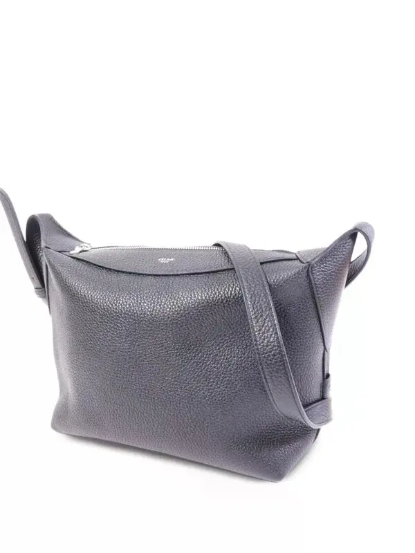 Celine Leather Shoulder Bag - Grey