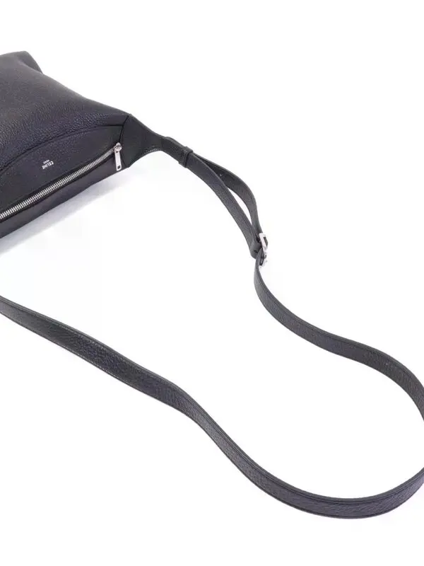 Celine Leather Shoulder Bag - Grey