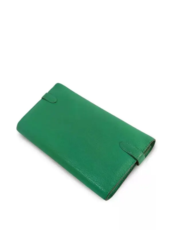 Hermès Kelly Leather Wallet - Green
